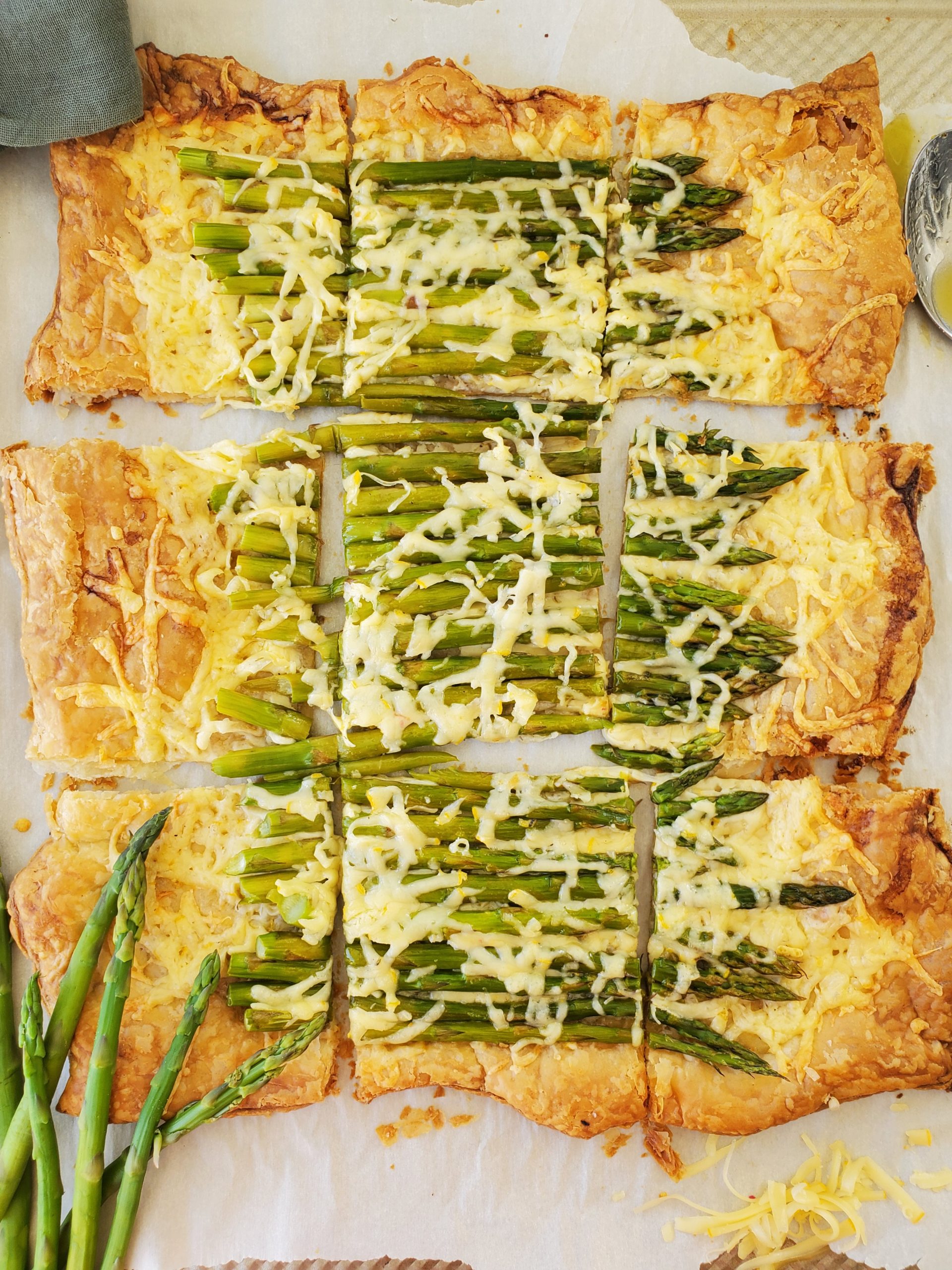 Easy Asparagus Tart - Amy's Nutrition Kitchen