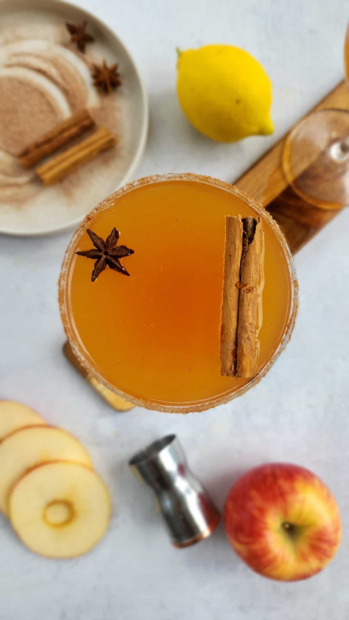 Apple Cider Margarita - Amy's Nutrition Kitchen