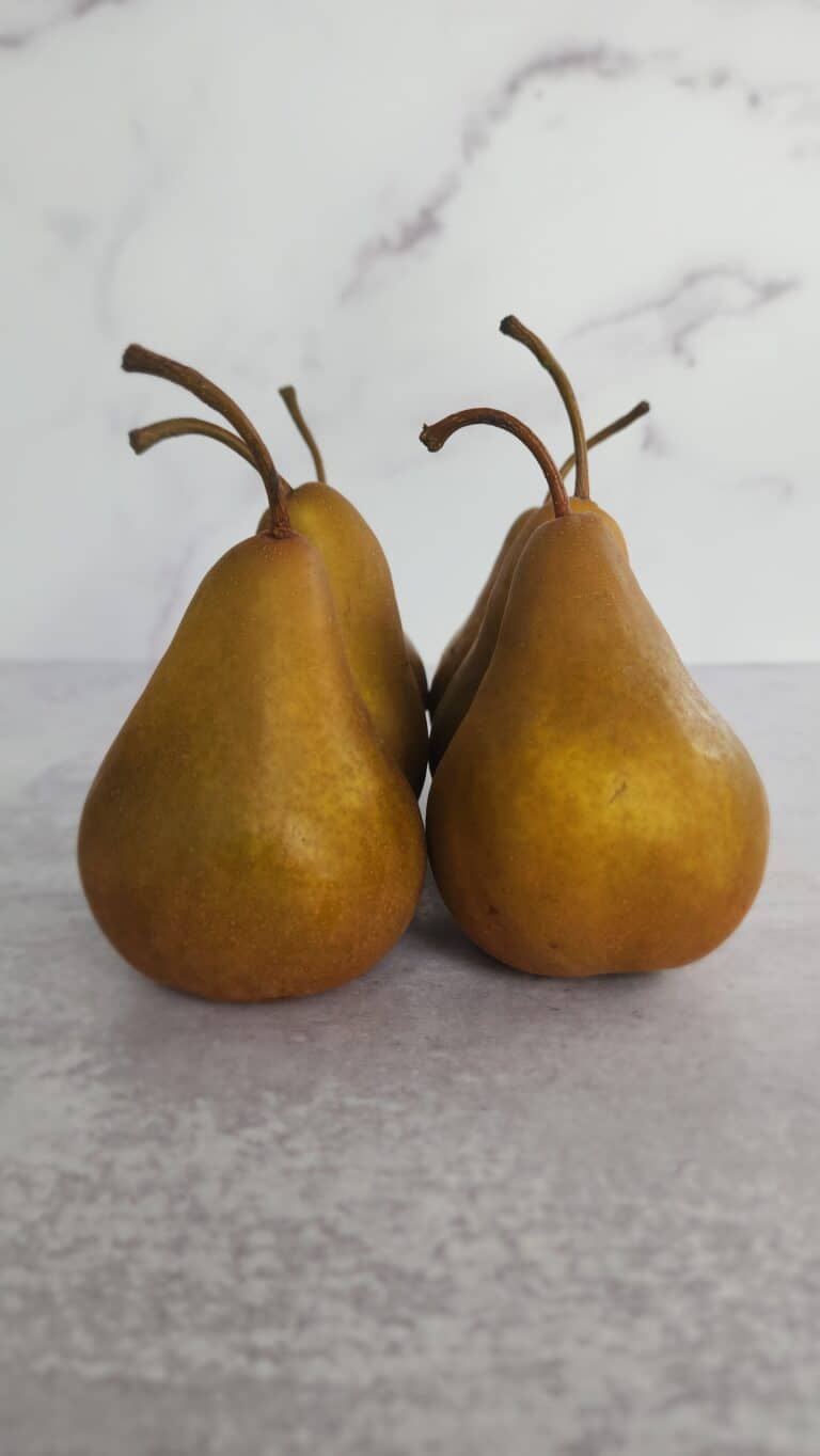 Red Wine Poached Pears - Amy's Nutrition Kitchen