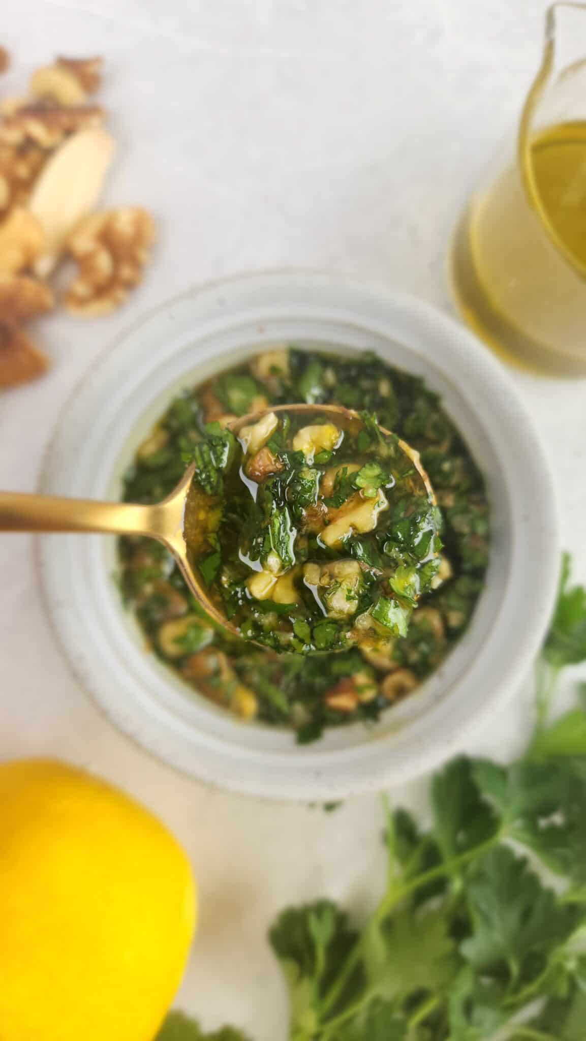 Walnut Gremolata - Amy's Nutrition Kitchen